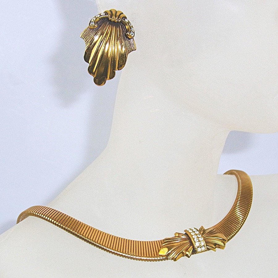 Ermani Bulatti vintage Art Deco inspired necklace se... | Vintage Jewels