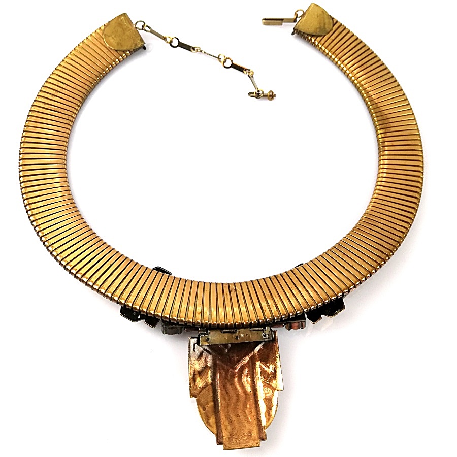 Ermani Bulatti vintage Art Deco inspired designer ne... | Vintage Jewels